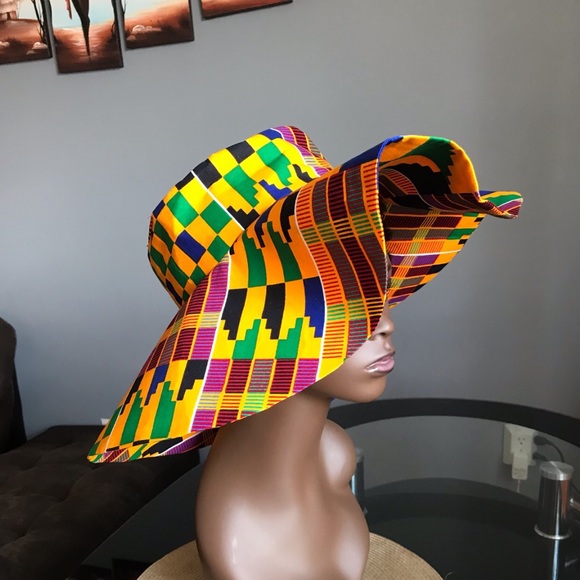 Accessories | African Print Ankara Flared Hat By Iramdesigns | Poshmark